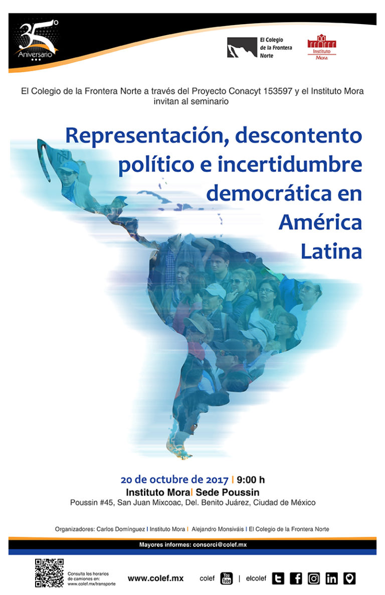 Seminario: Representación, descontento político - COMECSO
