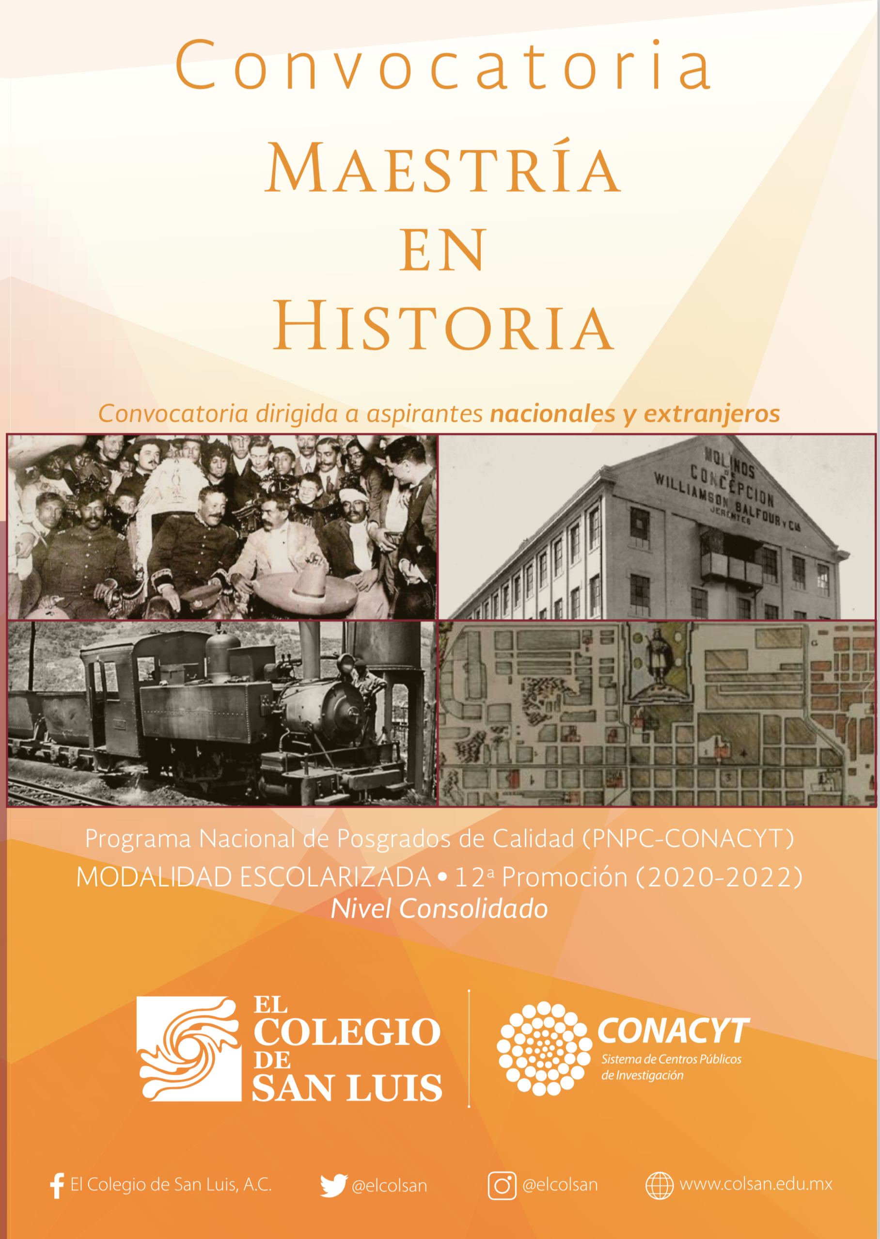 Maestría en Historia- Colsan - COMECSO
