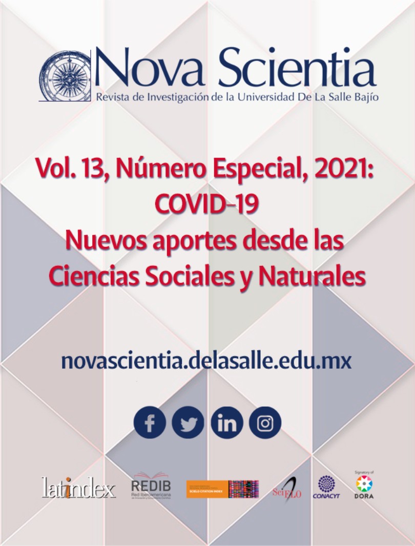 Nova Scientia, vol. 13. COVID-19 - COMECSO