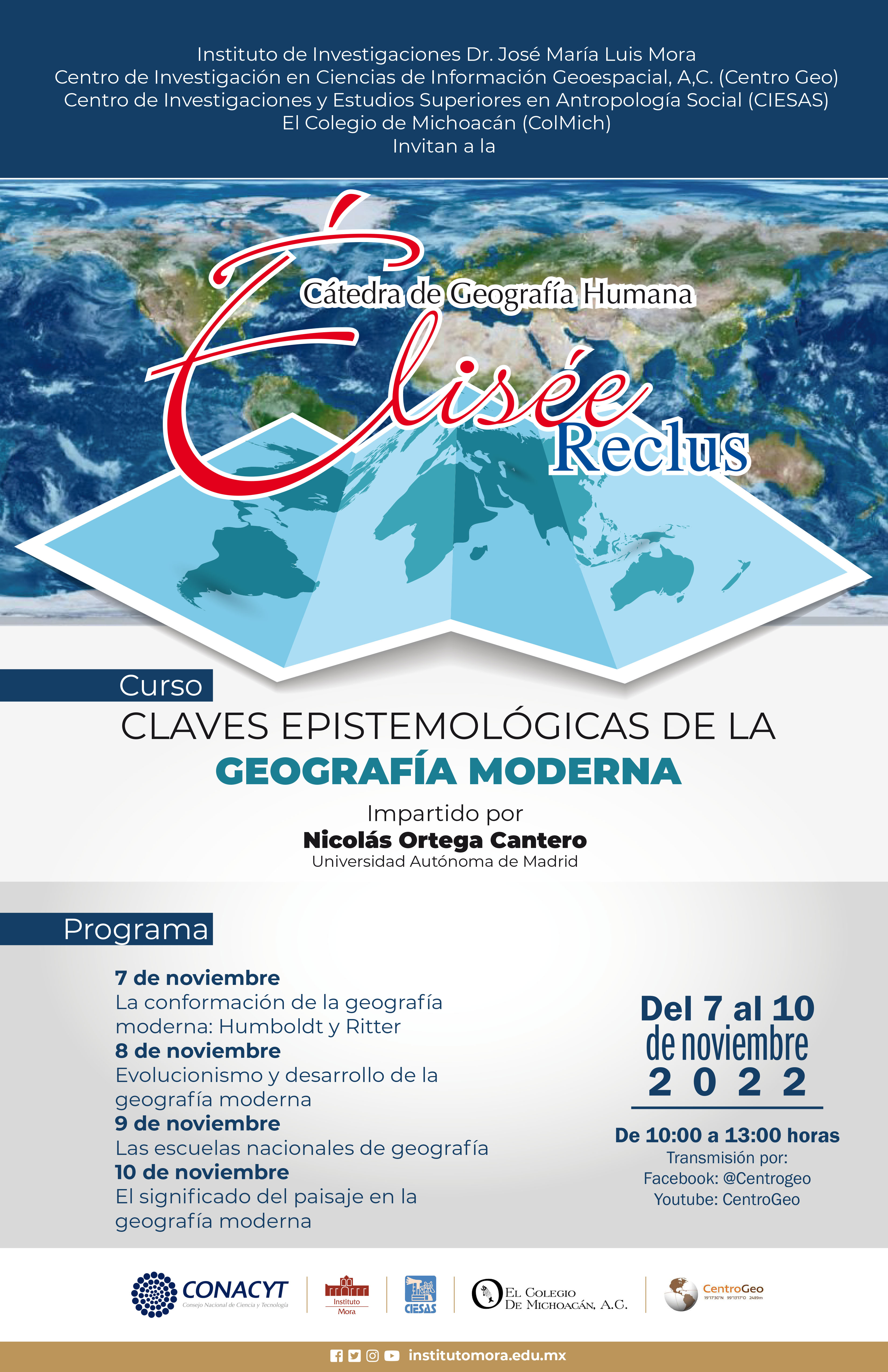 Claves Epistemológicas de la Geografía Moderna - COMECSO