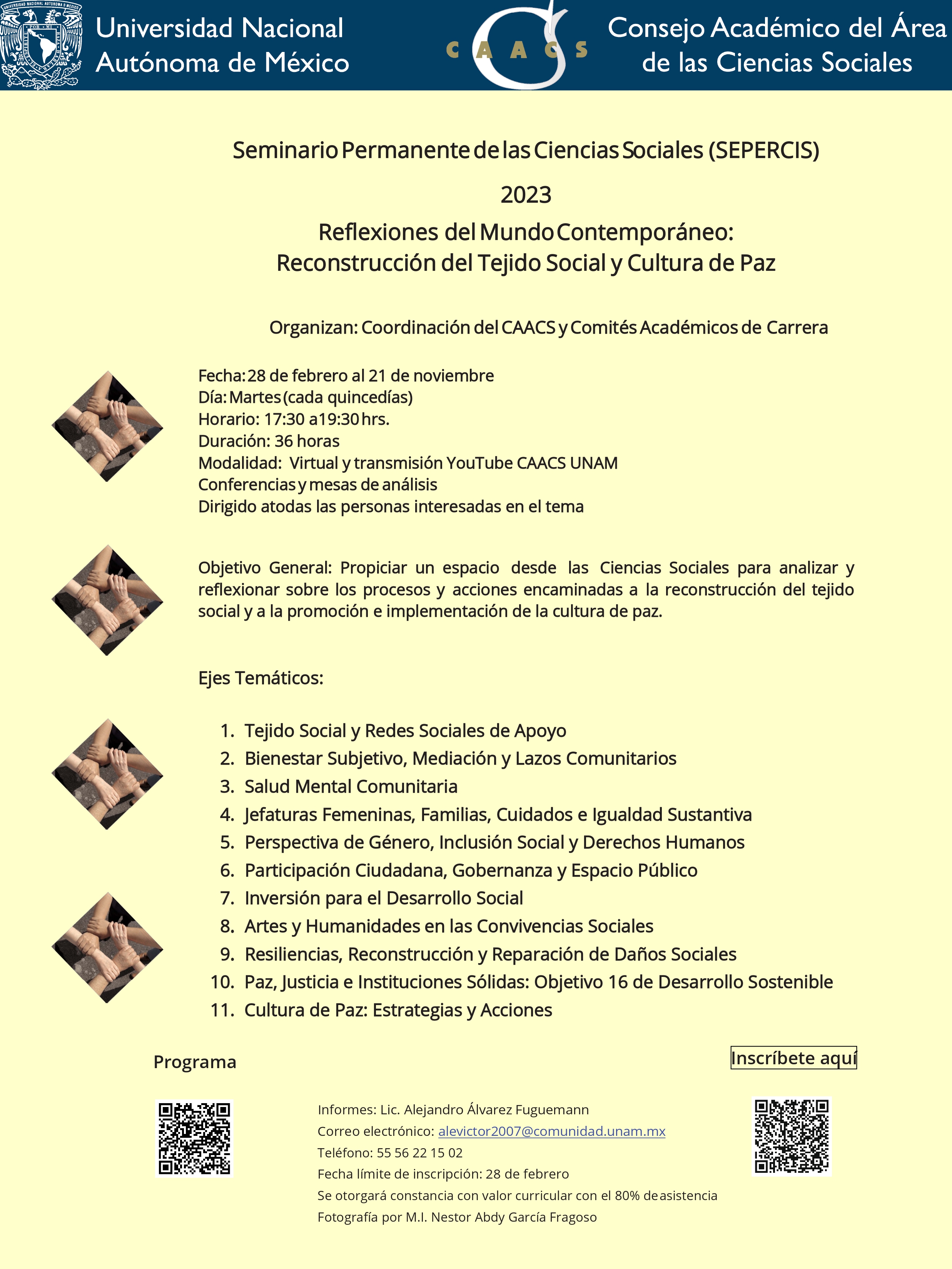 Seminario Permanente de las Ciencias Sociales SEPERCIS 2023 - COMECSO