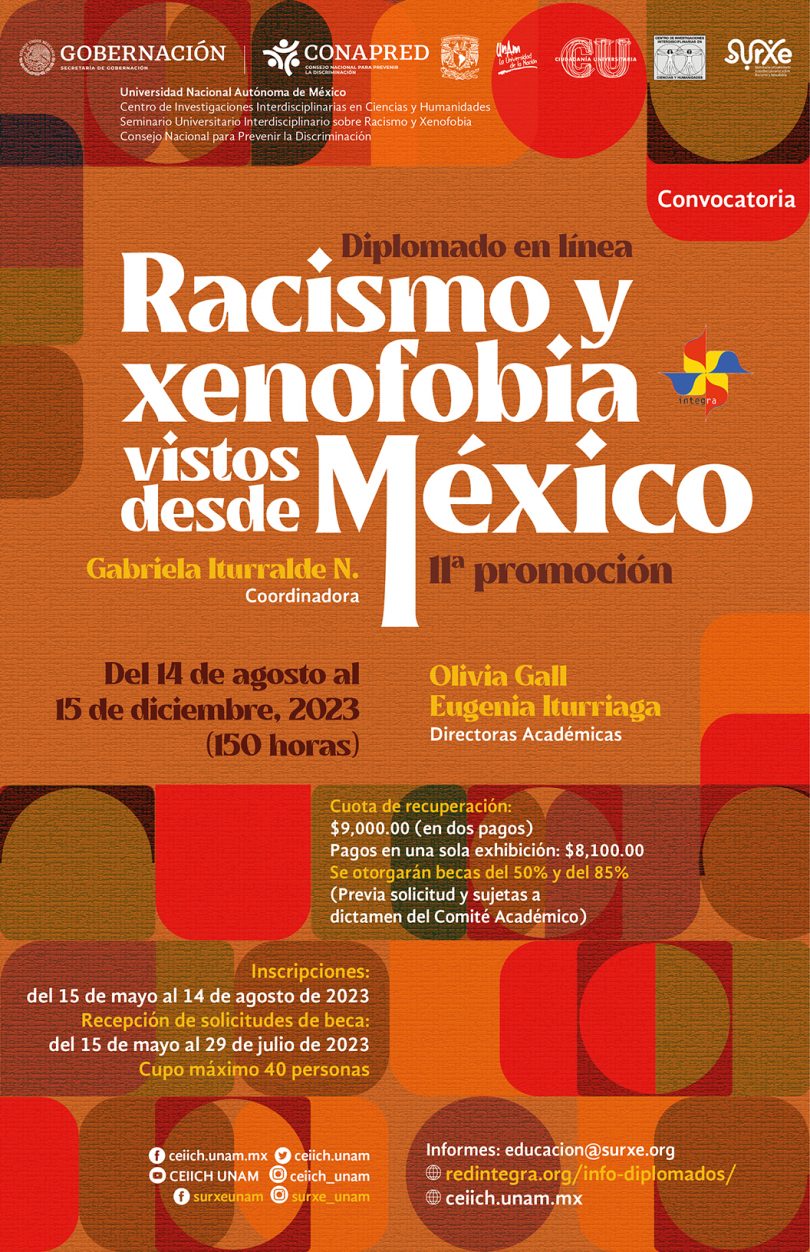 Racismo y Xenofobia vistos desde México, 11a promoción - COMECSO
