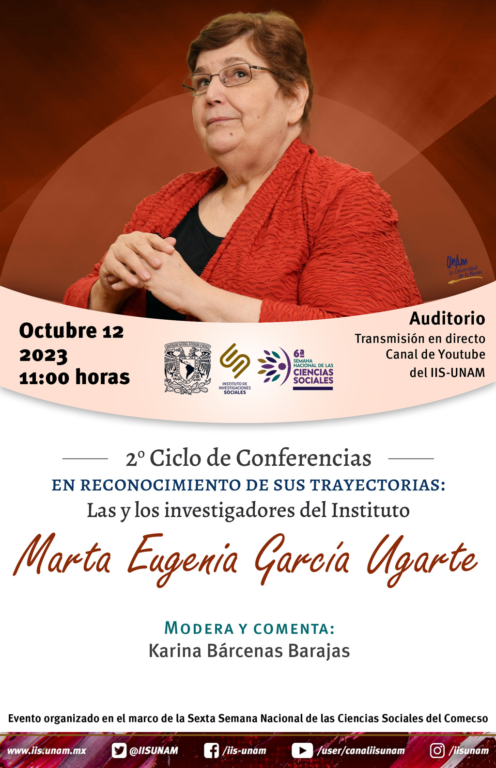 2º Ciclo de Conferencias en Reconocimiento de sus trayectorias: Las y ...
