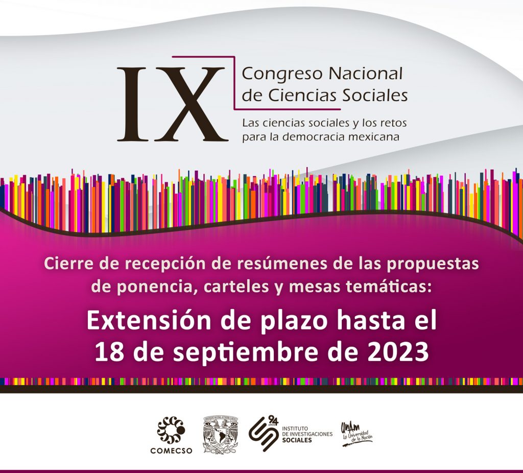Convocatoria Al Ix Congreso Nacional De Ciencias Sociales Comecso