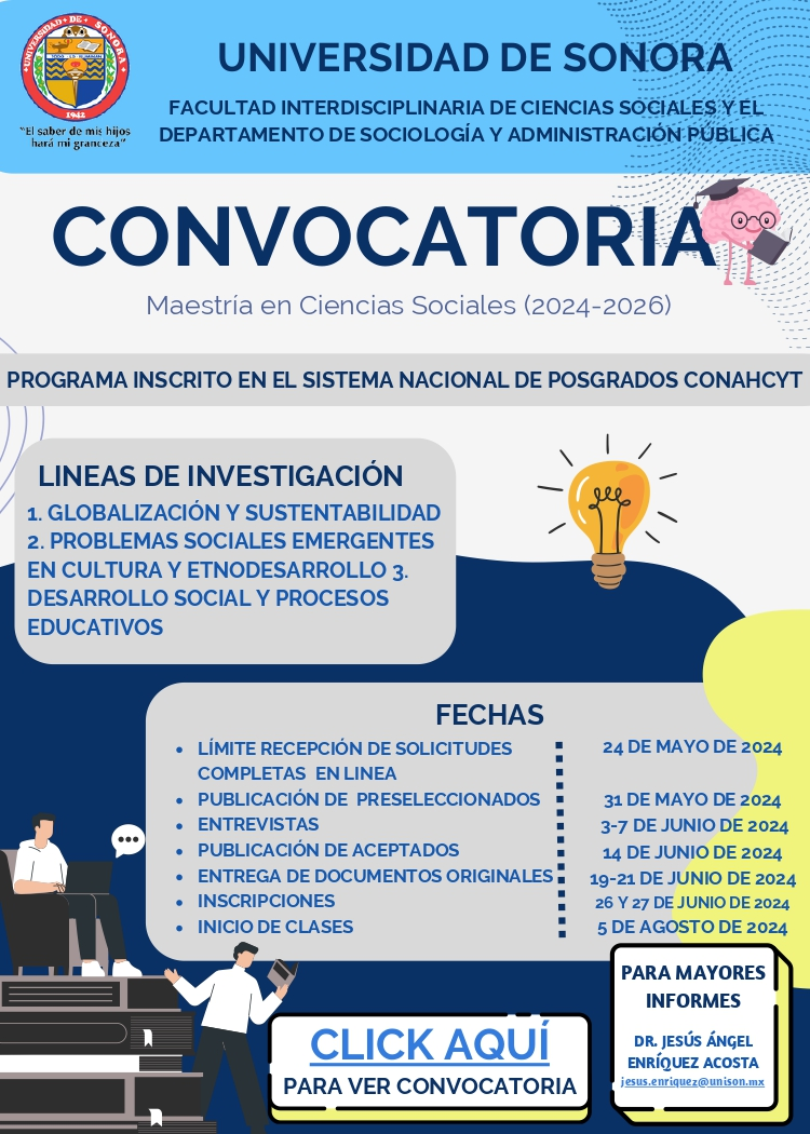 Maestría en Ciencias Sociales - COMECSO