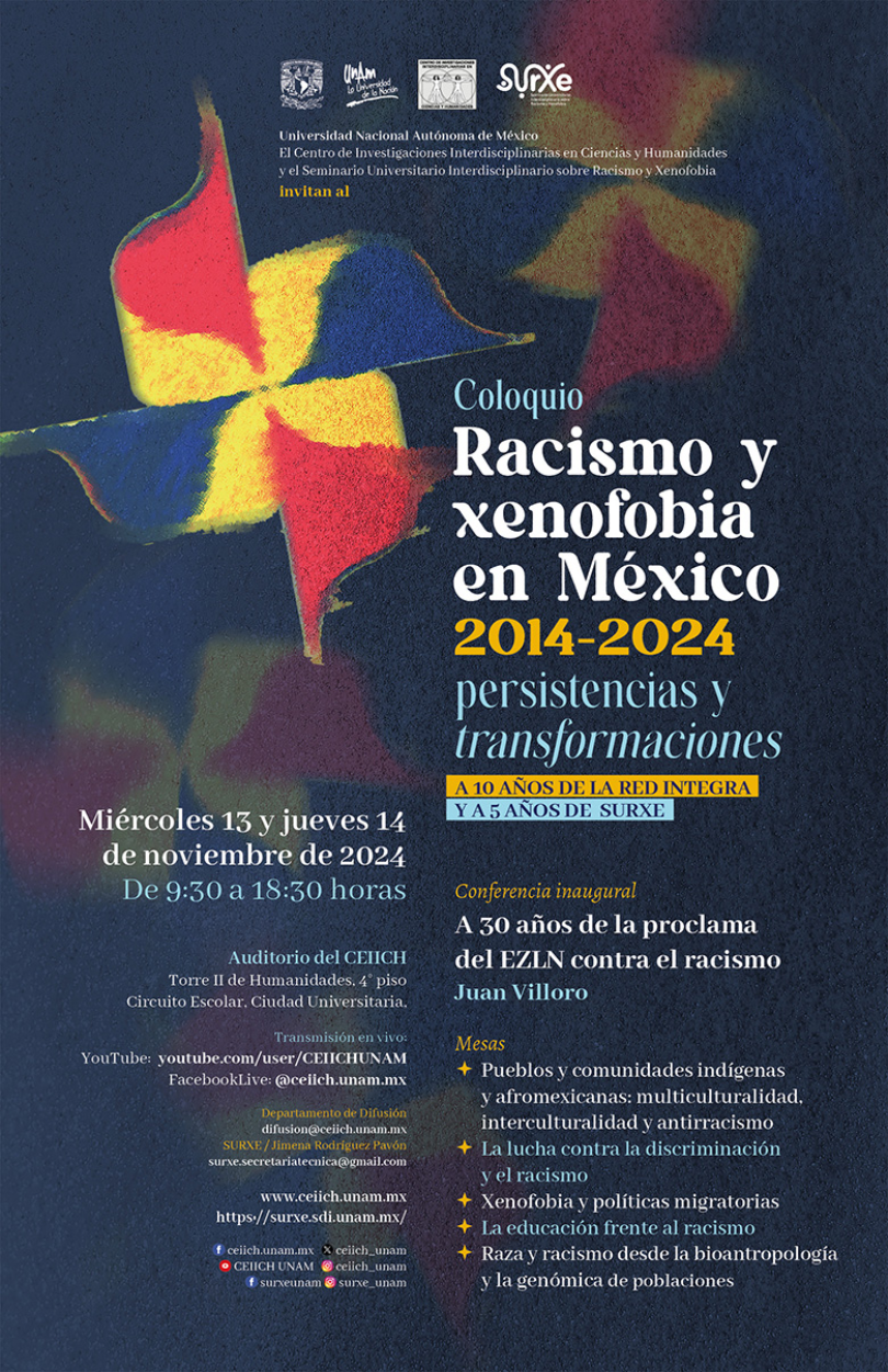 Racismo Y Xenofobia En México 2014 2024 Comecso