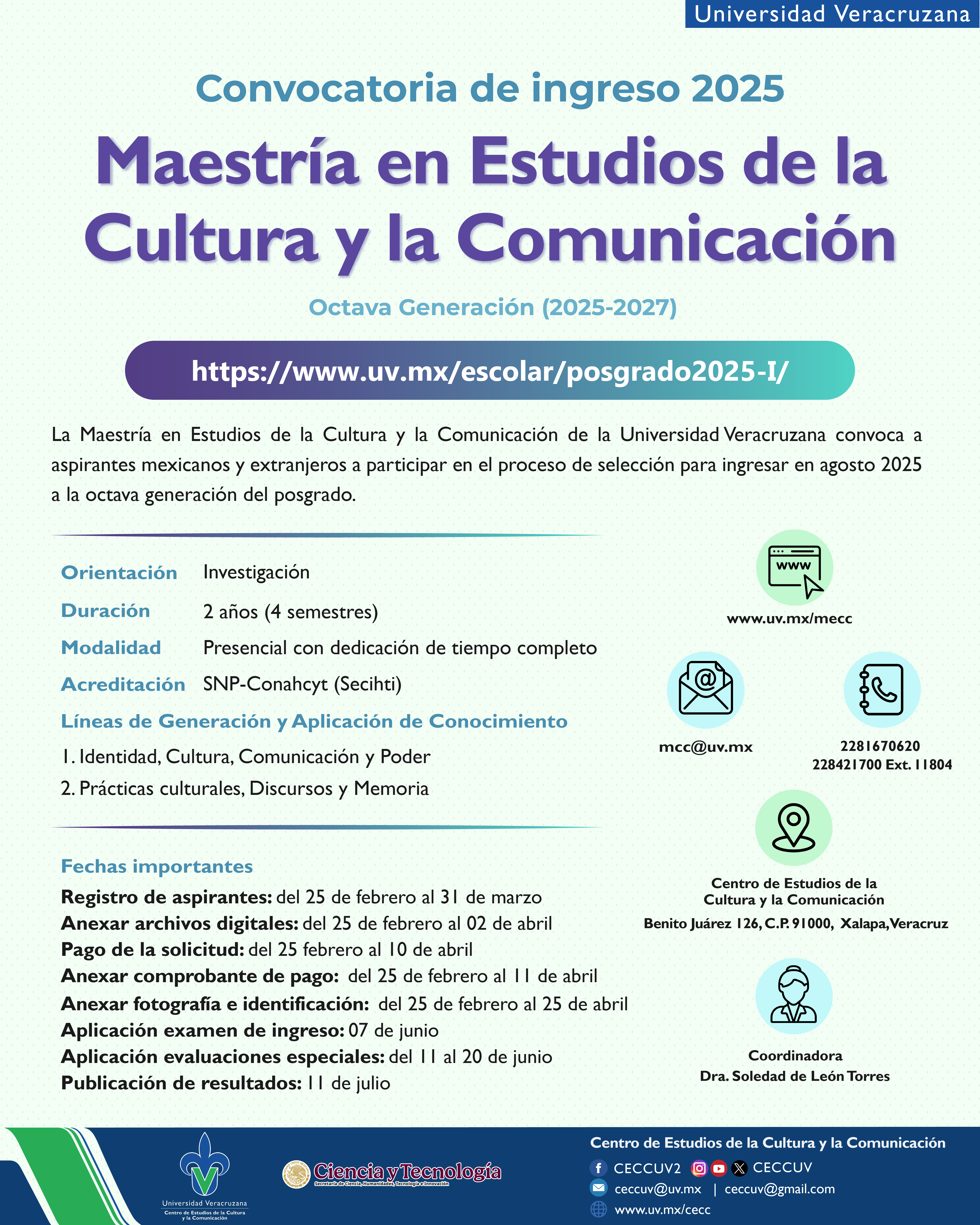 Maestría en Estudios de la Cultura y la Comunicación - COMECSO